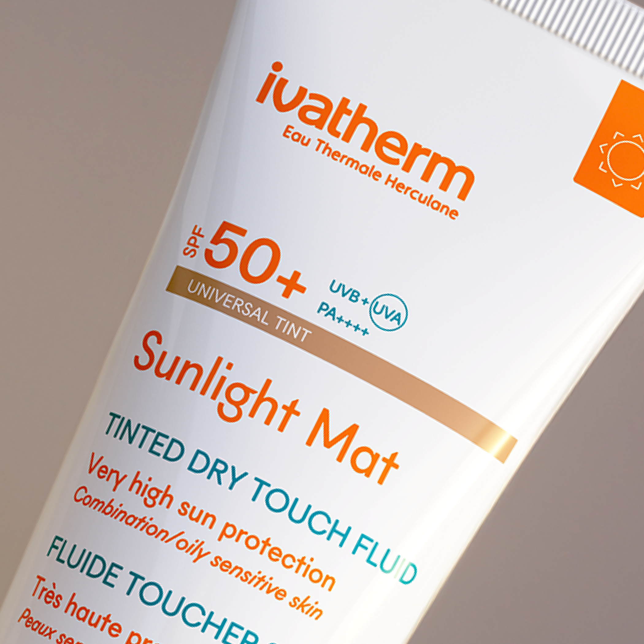 Sunlight MAT TINTED DRY TOUCH FLUID SPF50+ | Ivatherm